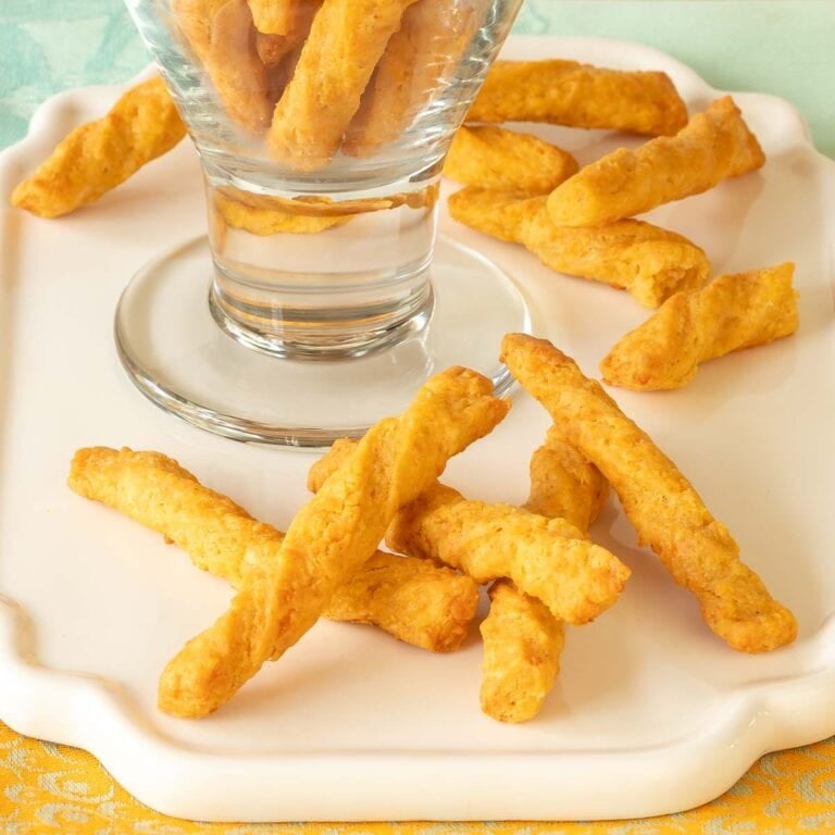 Crispy Cheddar Cheese Straws – Easy Recipe! - A Well Seasoned Kitchen