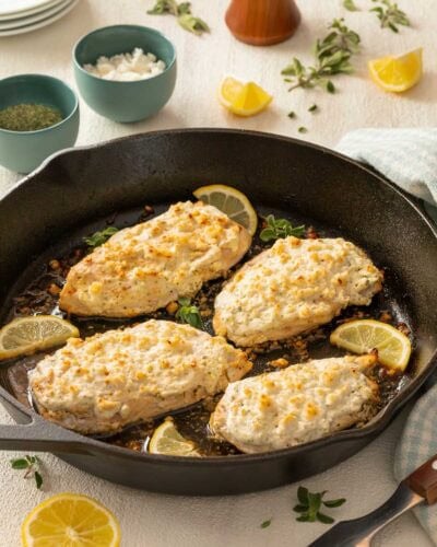 Feta Chicken Recipe with Greek Yogurt Marinade - A Well Seasoned Kitchen