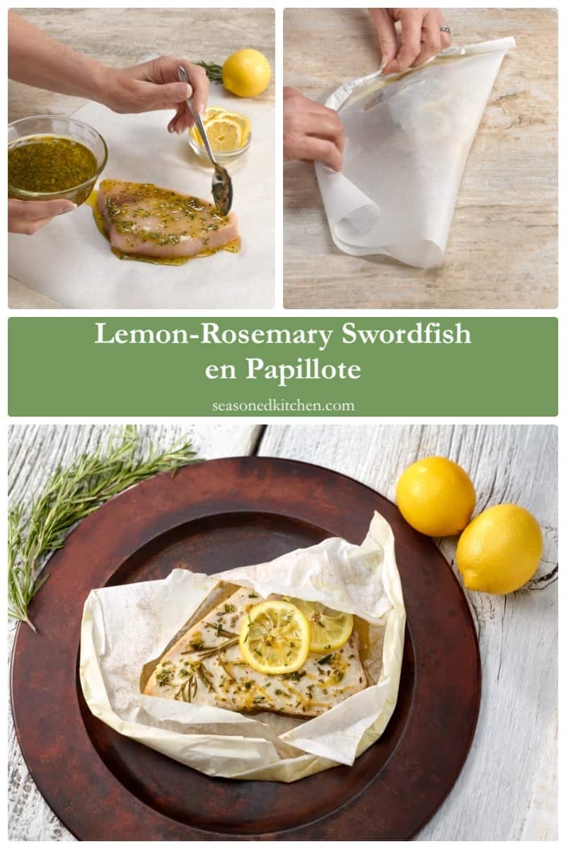 Oven Baked Swordfish Steaks with Lemon and Rosemary - A Well Seasoned ...