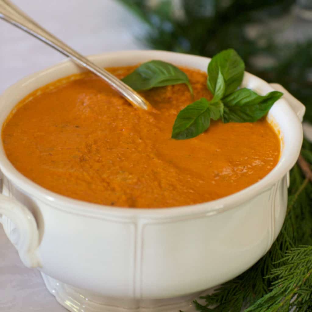 Tomato Basil Bisque Soup Recipe - A Well-Seasoned Kitchen® Tomato Basil Bisque Soup Recipe - A Well-Seasoned Kitchen®