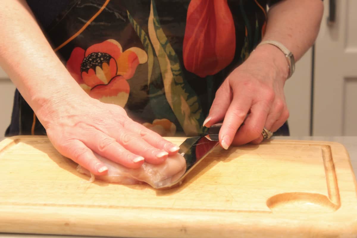 Cutting A Chicken Breast In Half Education For Kids Cutting A Chicken Breast In Half Education For Kids