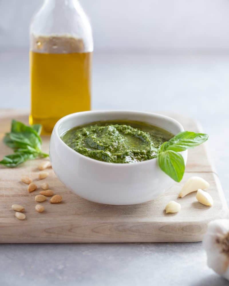 Fresh Basil Pesto Genovese Recipe - A Well-Seasoned Kitchen®