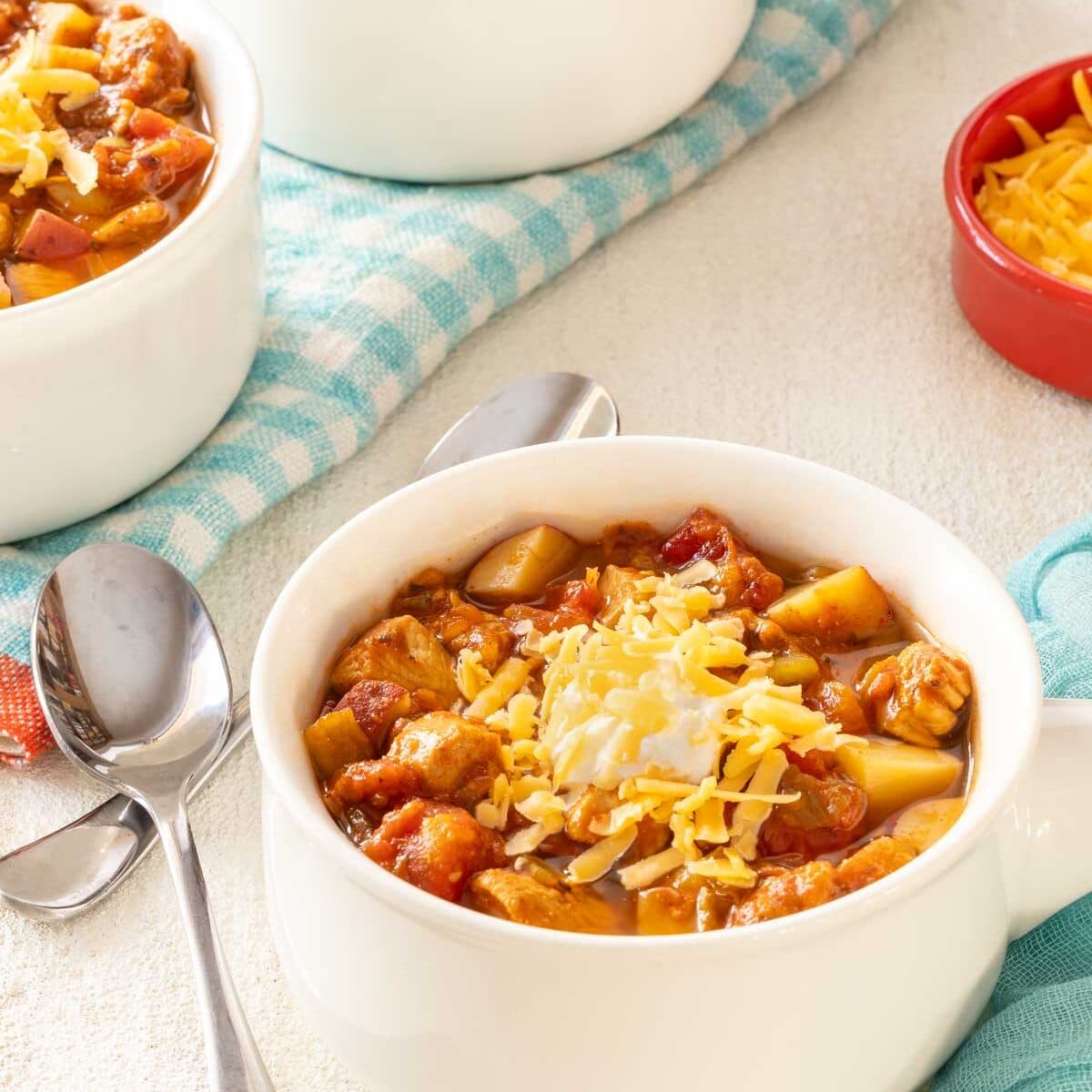 Easy Green Chile Chicken Soup Recipe - A Well-Seasoned Kitchen