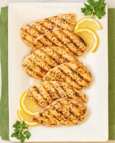 Lemon Pepper Grilled Chicken - A Well-Seasoned Kitchen®