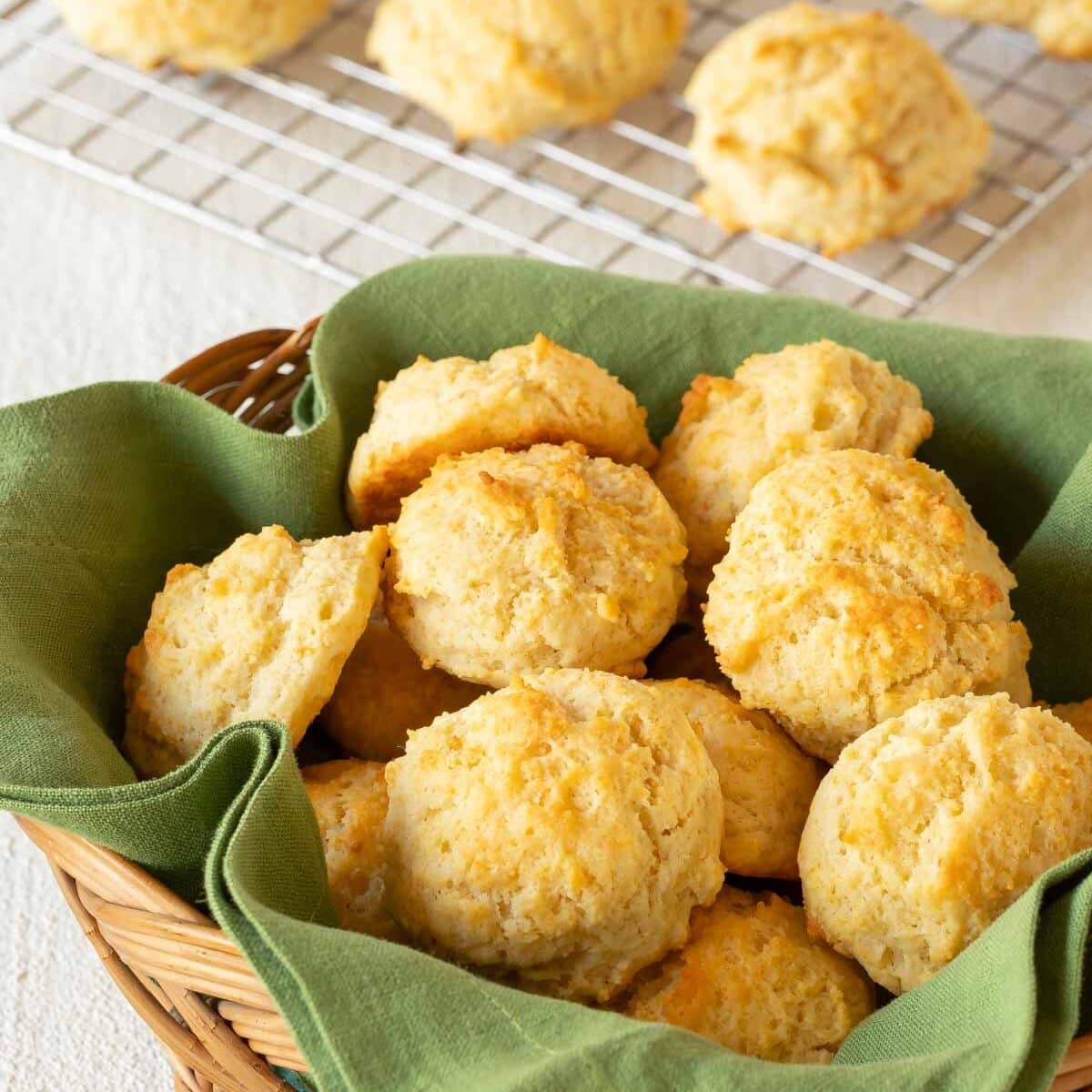 Easy Drop Biscuit Recipe - A Well-Seasoned Kitchen®