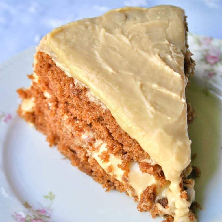 Jam Cake with Caramel Frosting - A Well Seasoned Kitchen