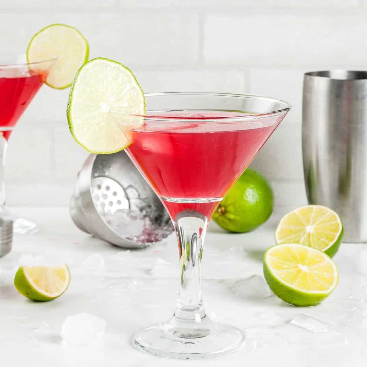 Vodka Pomegranate Martini - A Well Seasoned Kitchen