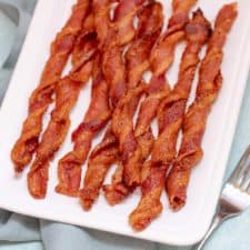 Twisted Bacon in the Oven - A Well Seasoned Kitchen